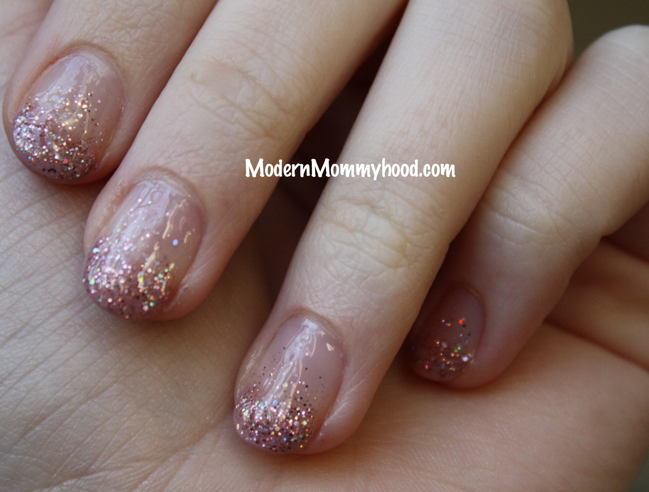 Glitter Nail Polish Tutorial - Modernly Morgan