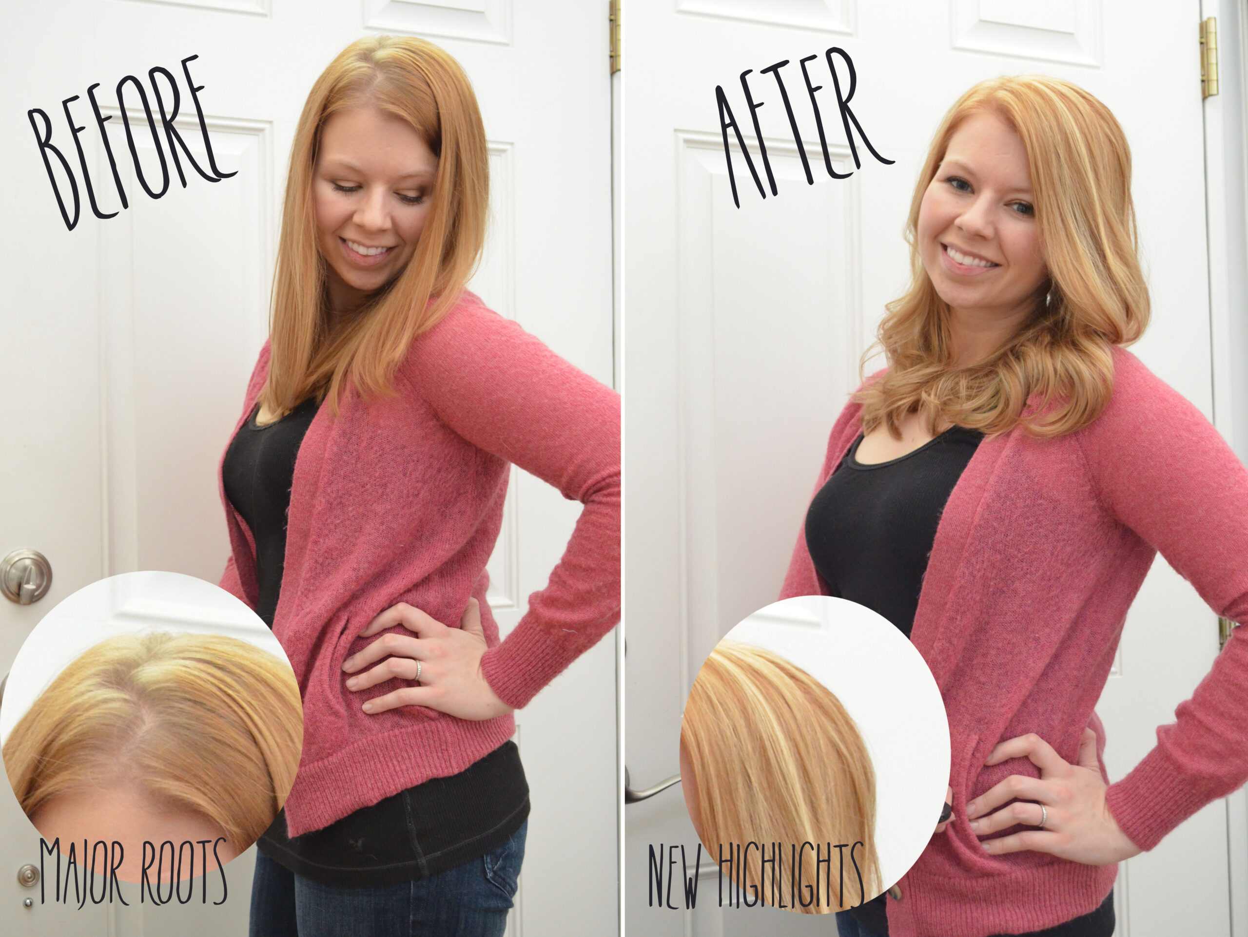 My Mini Hair Makeover - Highlights - Modernly Morgan
