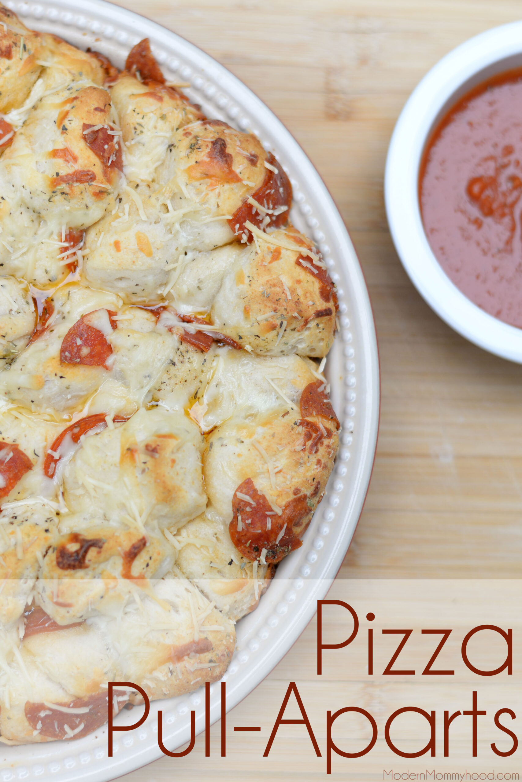 Pizza Pull-Apart Bread - Modernly Morgan