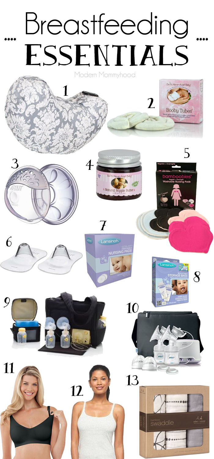 Breastfeeding Essentials - Modernly Morgan