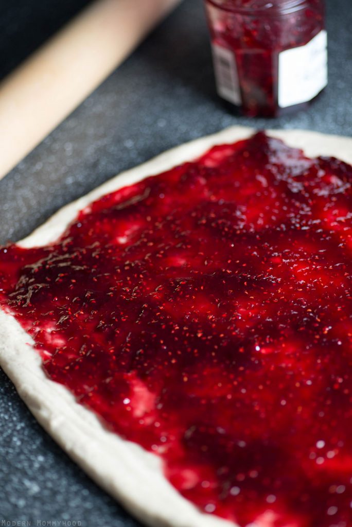 Sticky Jam Sweet Rolls - Modernly Morgan