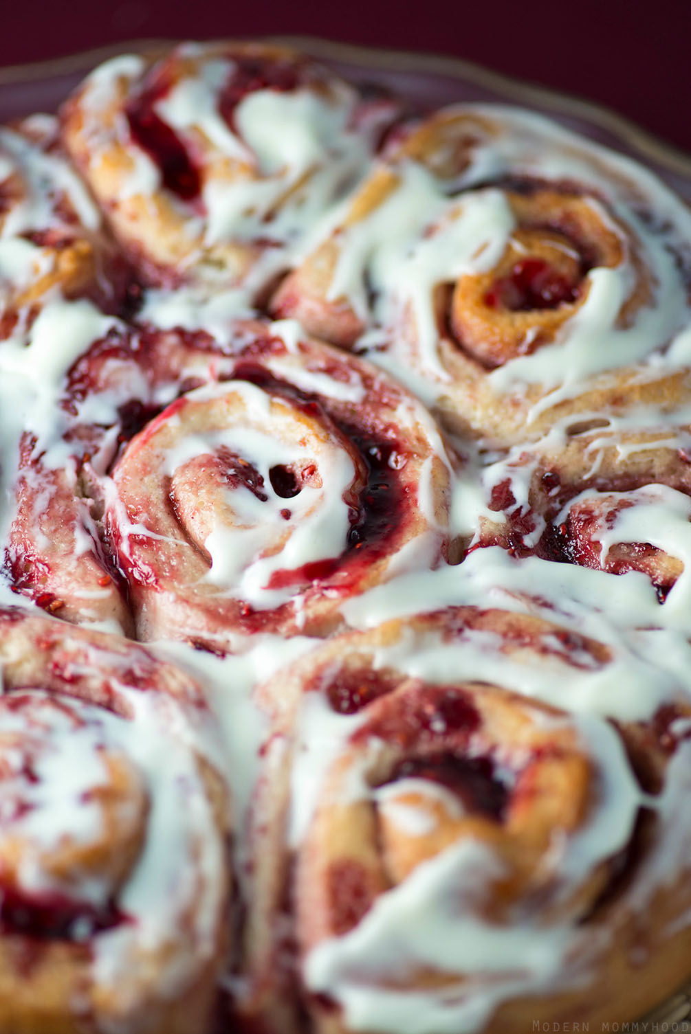 Sticky Jam Sweet Rolls - Modernly Morgan