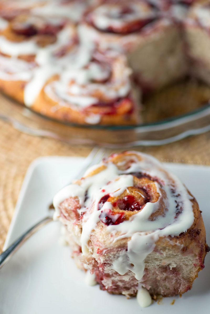 Sticky Jam Sweet Rolls - Modernly Morgan