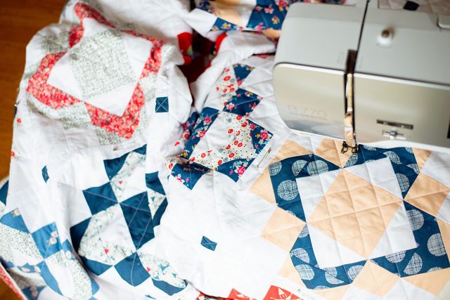 Framed Folk Quilt Pattern - Modernly Morgan