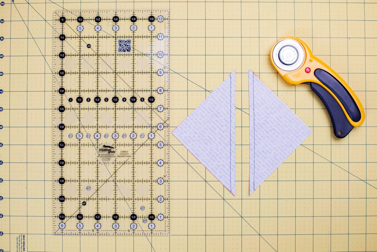 How to Make Half Square Triangles (HST) - Tutorial - Modernly Morgan