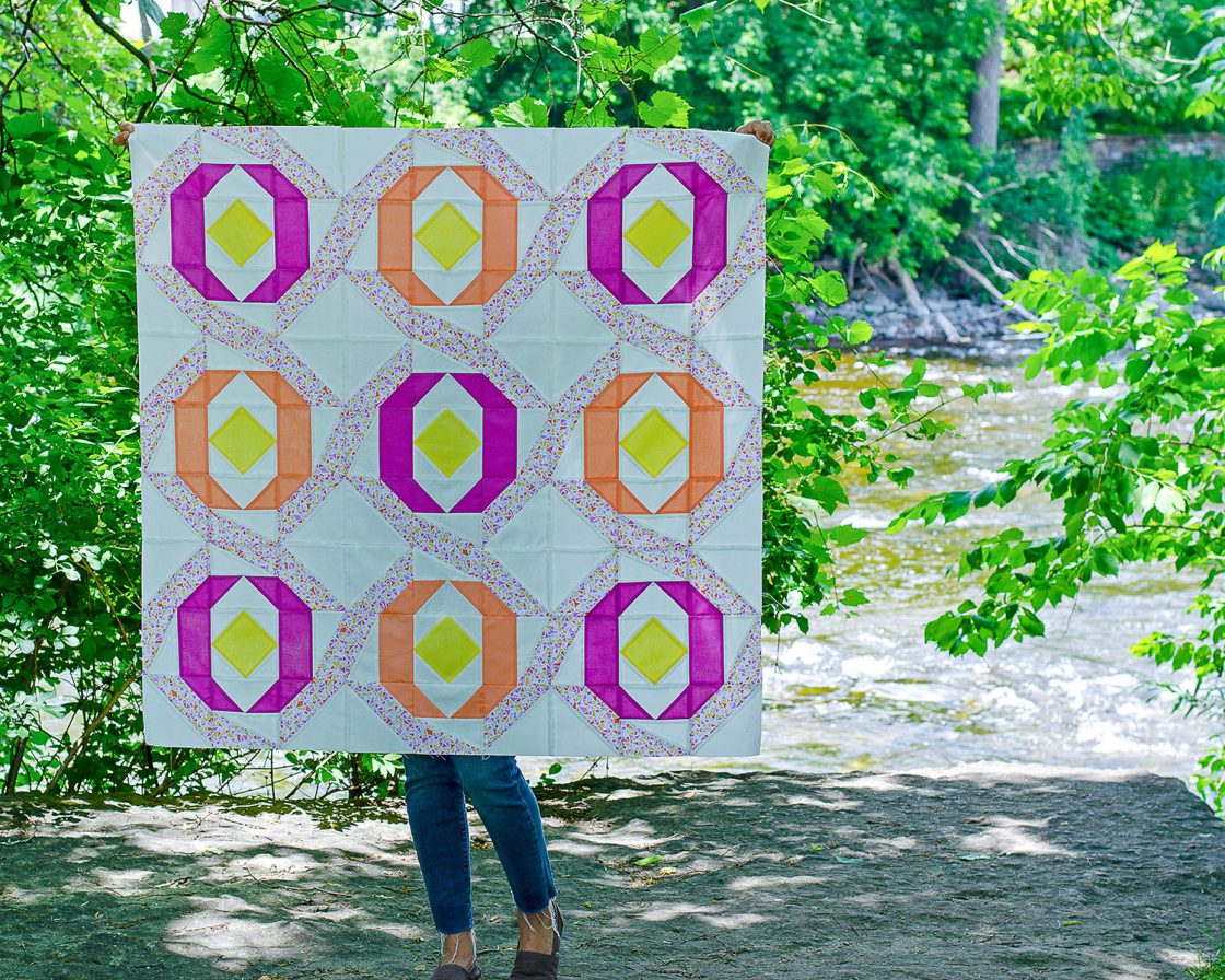 Tropical Storm Quilt Pattern - Modernly Morgan