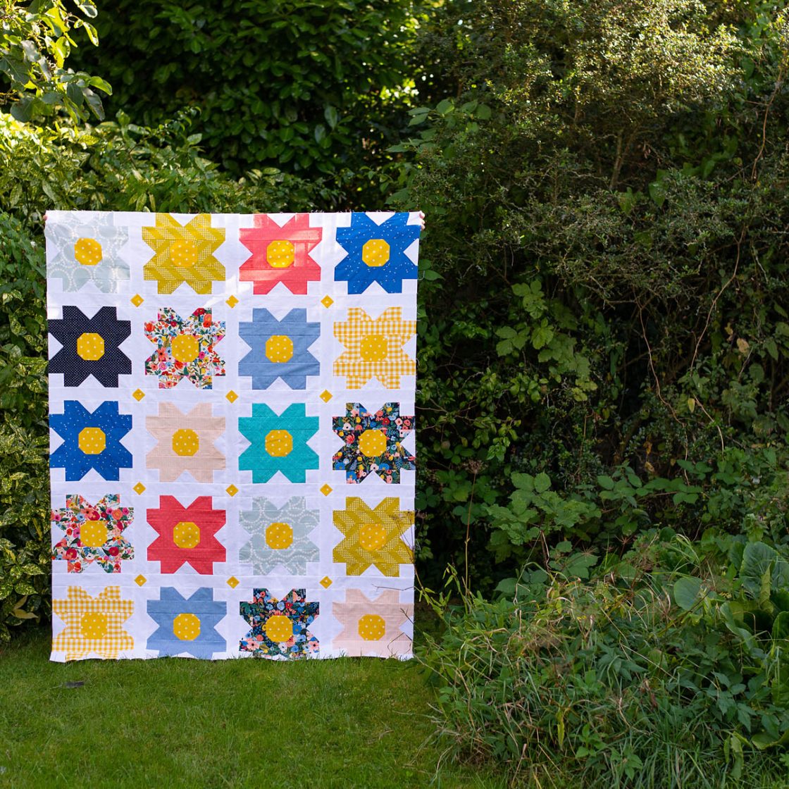 Wild Bloom Quilt - PDF Pattern - Modernly Morgan