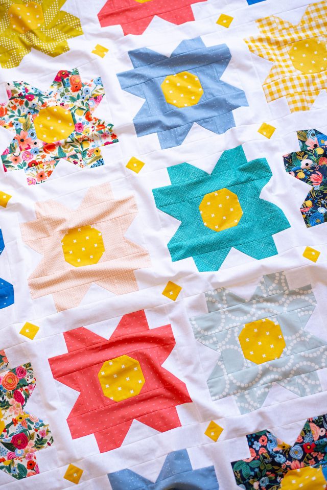 Wild Bloom Quilt Pattern - Modernly Morgan