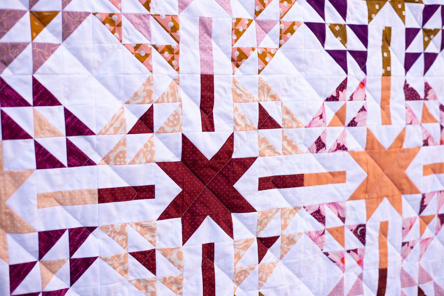 Aglow Quilt Pattern - Modernly Morgan