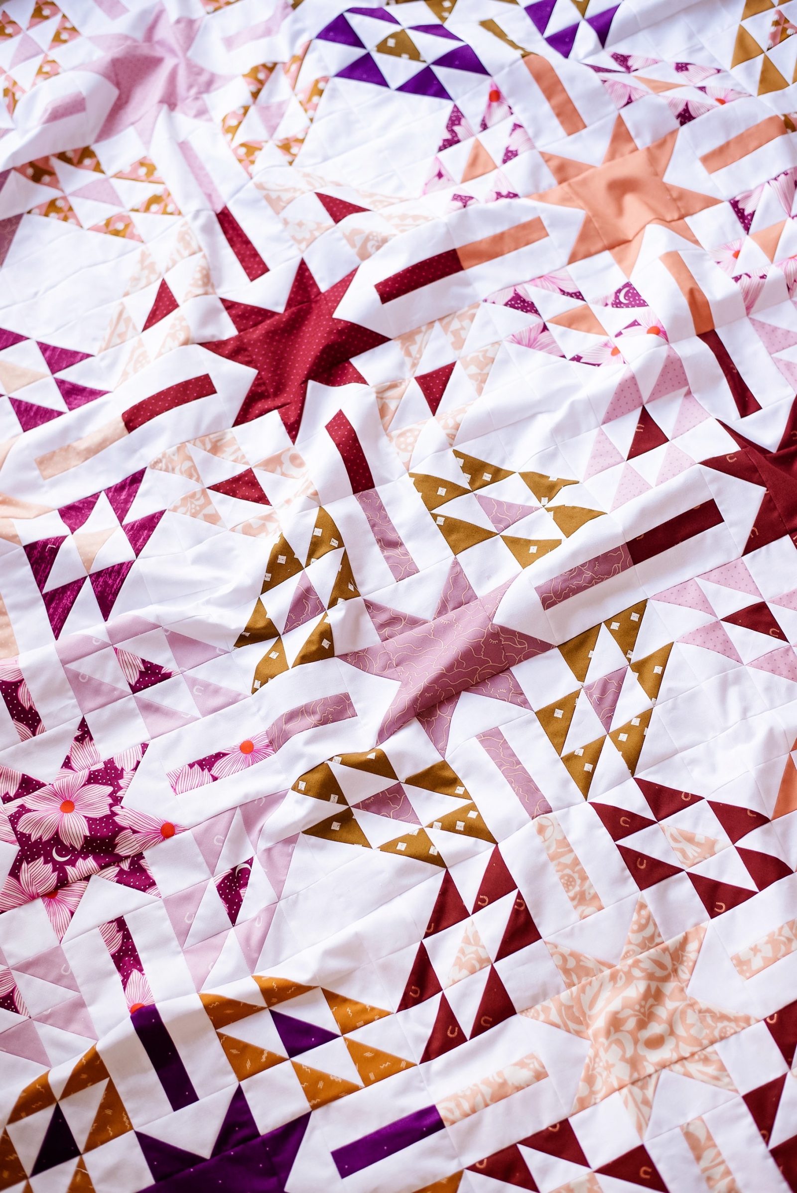 Aglow Quilt Pattern - Modernly Morgan