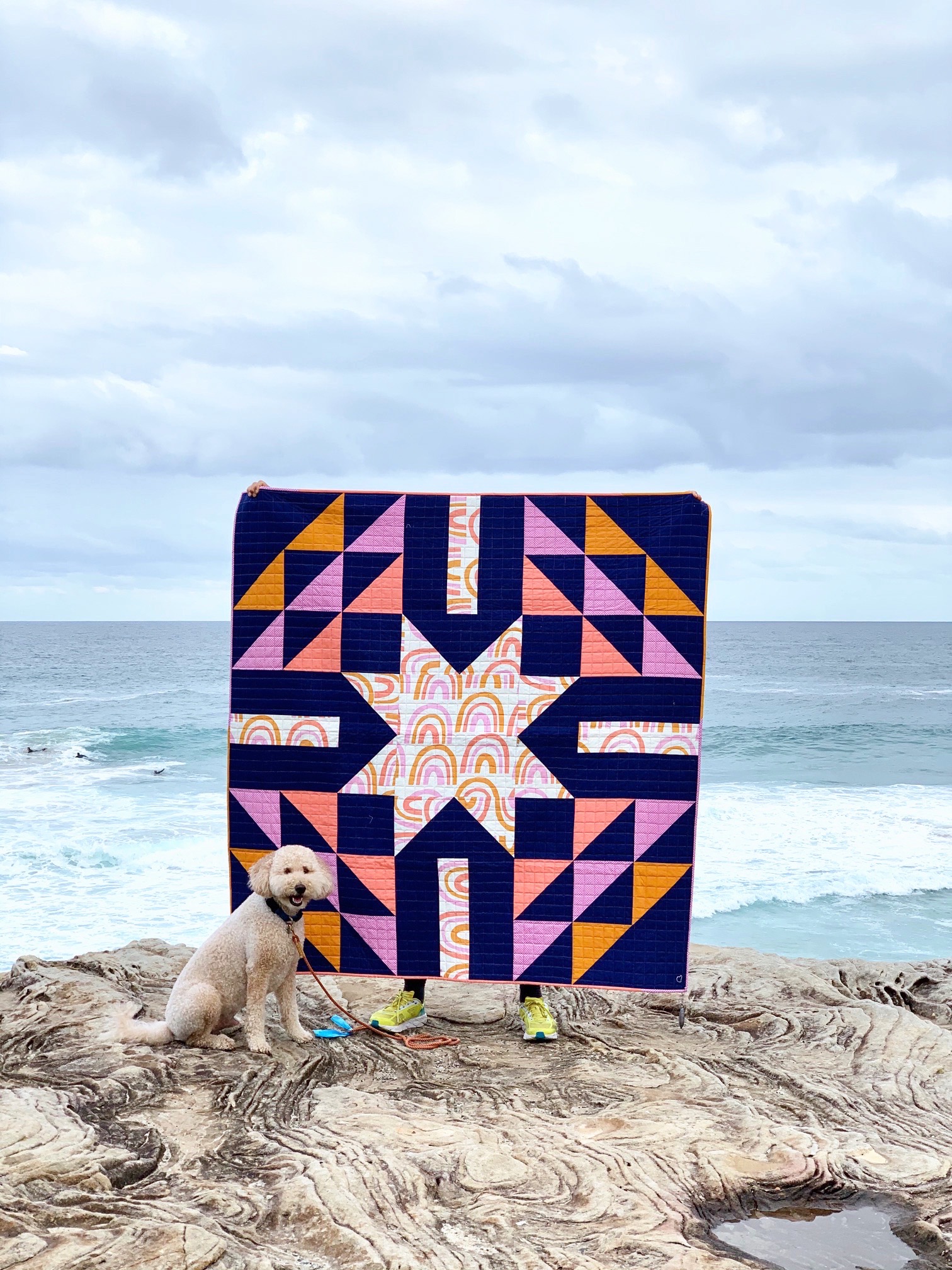 Burn Bright Quilt Pattern - Modernly Morgan