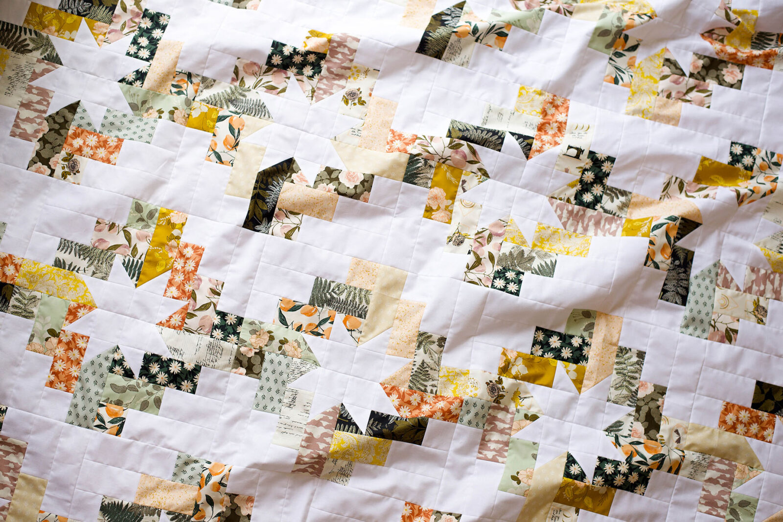 Homespun Quilt - PDF Pattern - Modernly Morgan