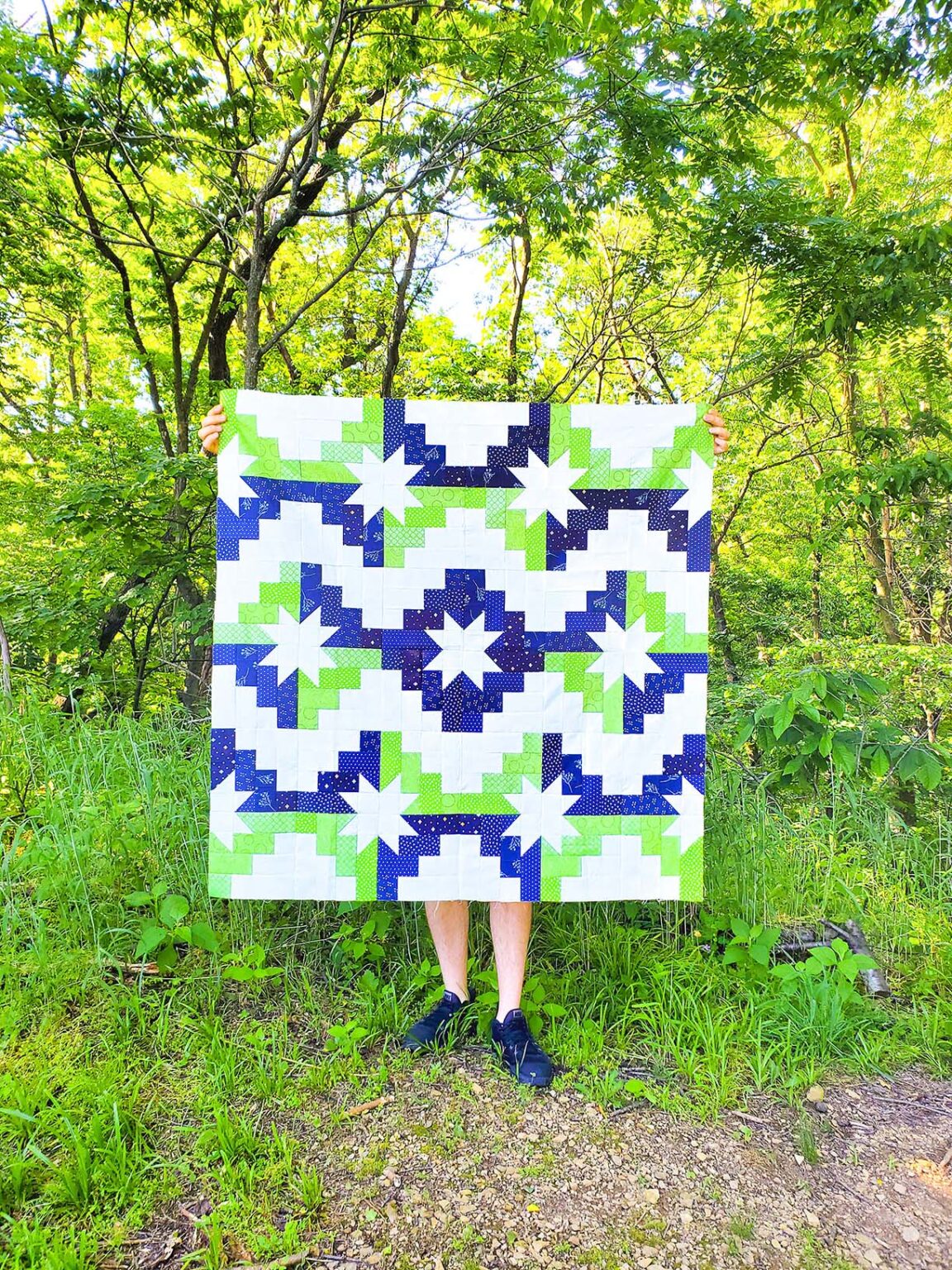 Homespun Quilt Pattern - Modernly Morgan