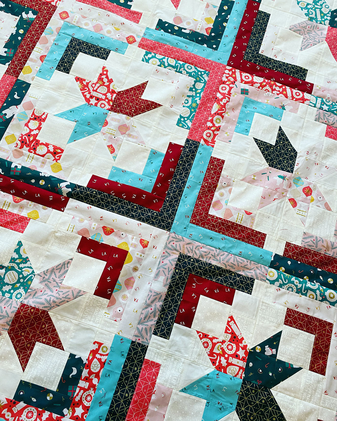 Cozy Cabin Quilt Pattern - Modernly Morgan