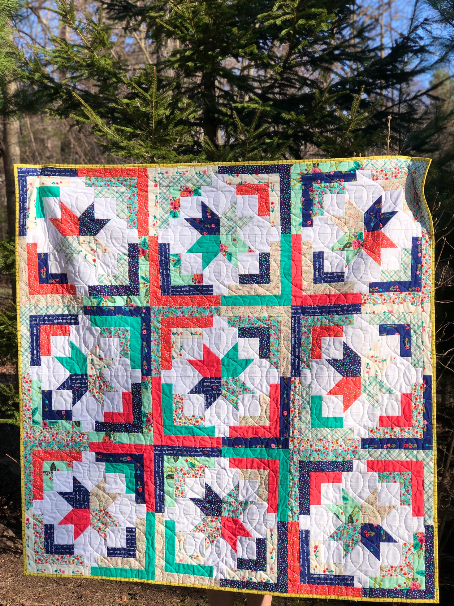 Cozy Cabin Quilt Pattern - Modernly Morgan