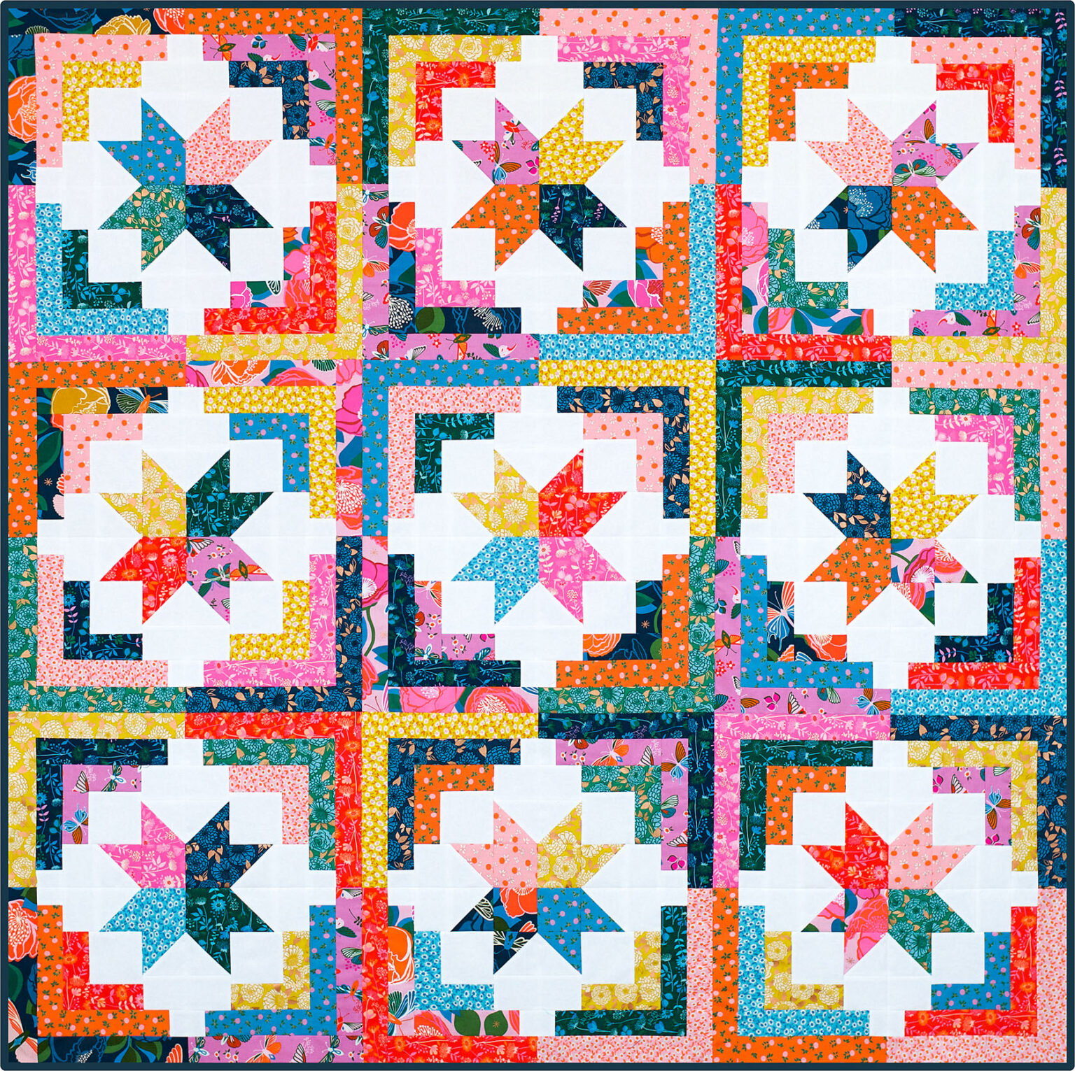 Hodgepodge Quilt - PDF Pattern - Modernly Morgan