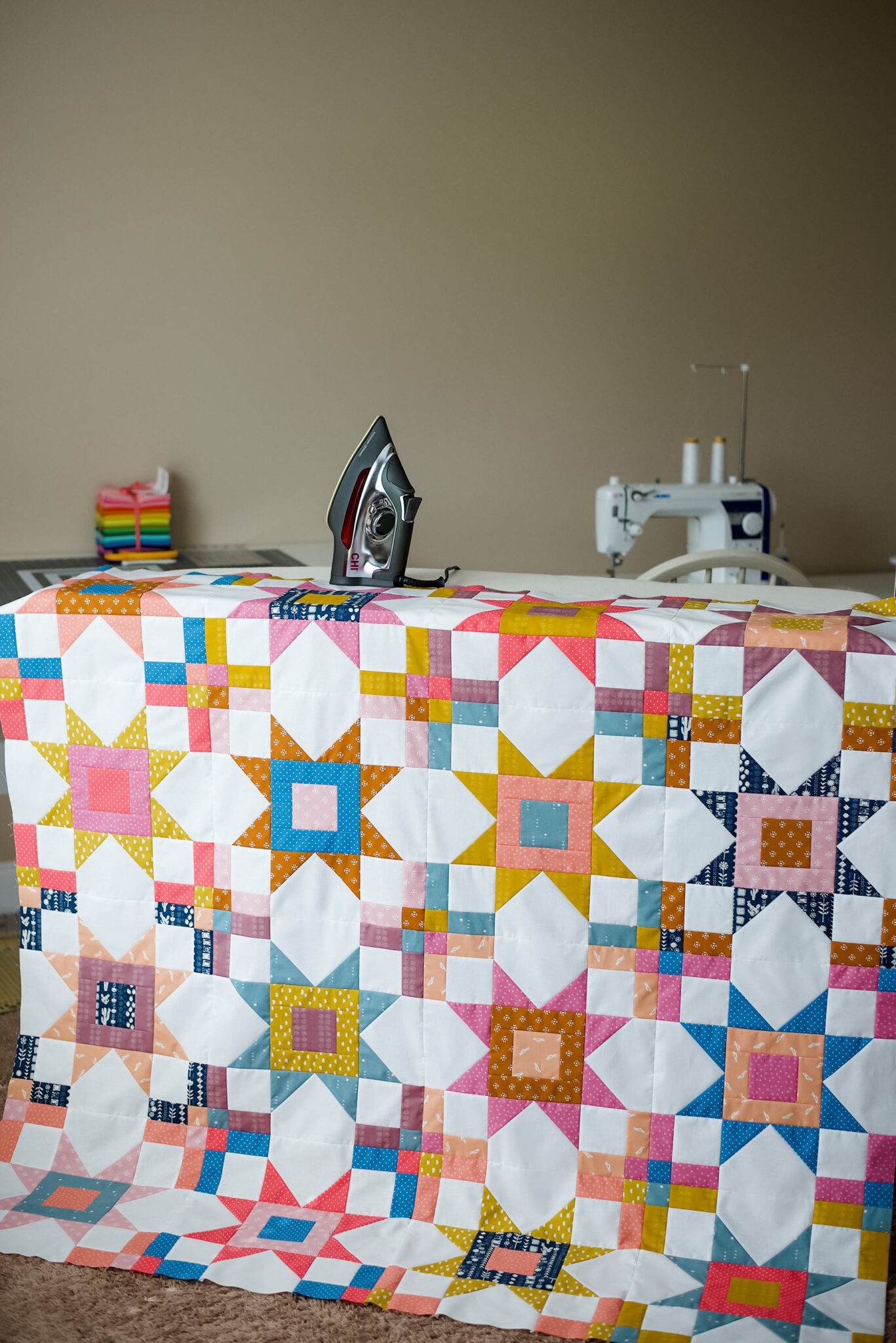Starlets Quilt - PDF Pattern - Modernly Morgan