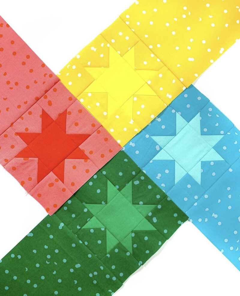 Starlets Quilt Pattern - Modernly Morgan