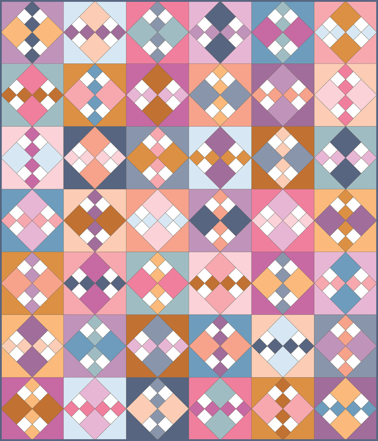 Hodgepodge Quilt – PDF Pattern - Modernly Morgan