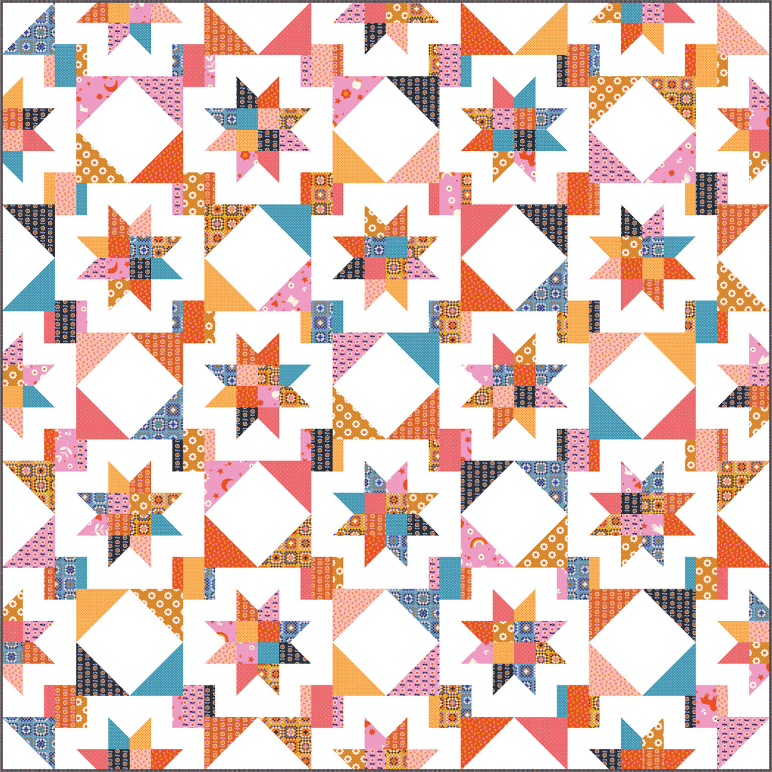 Early Hours Quilt - PDF Pattern - Modernly Morgan