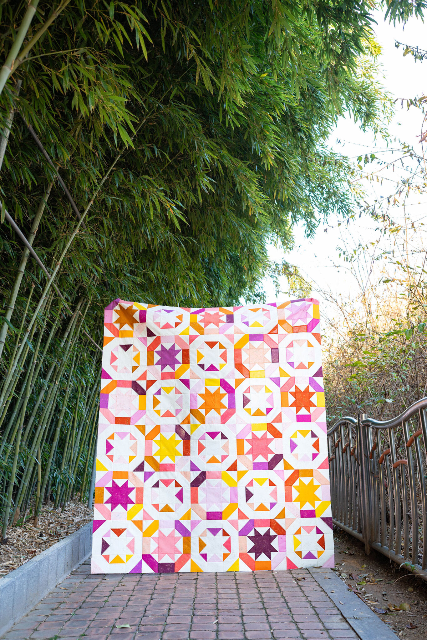 Stardrops Quilt Pattern - Modernly Morgan