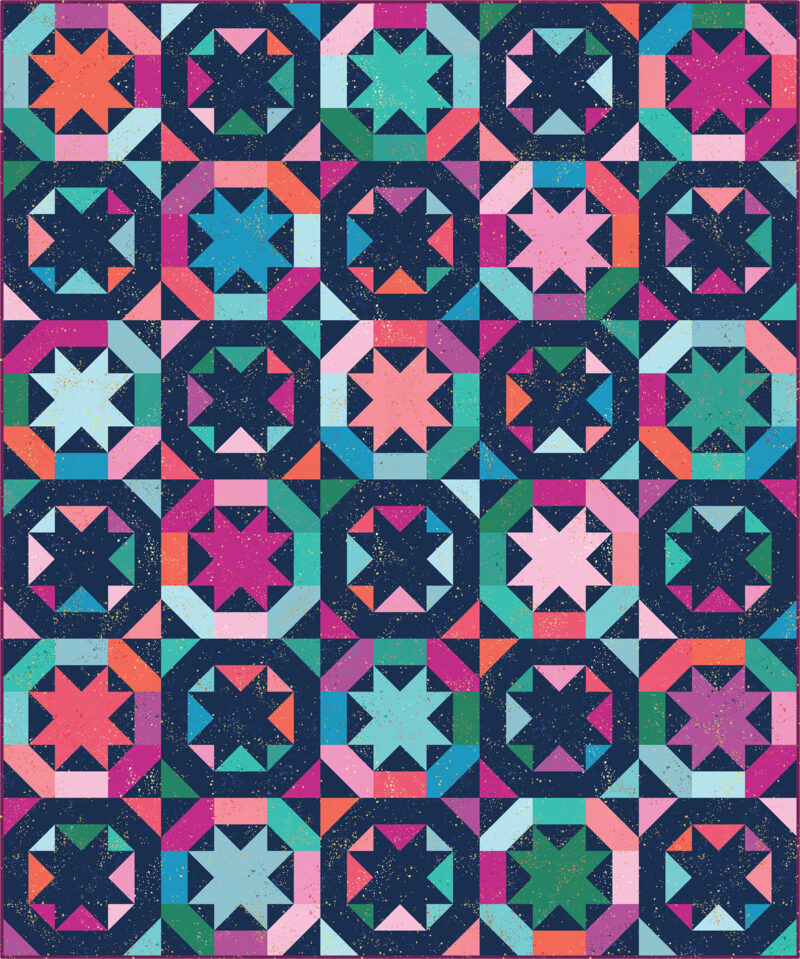 Stardrops Quilt Pattern - Modernly Morgan