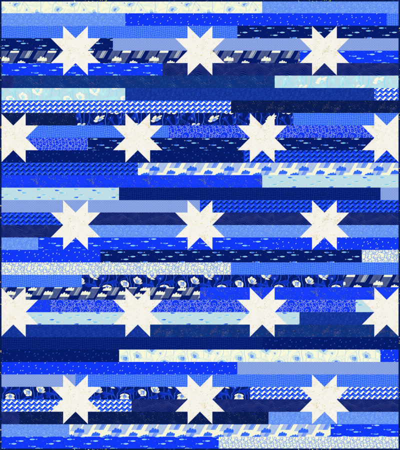 Jelly Stars Quilt Pattern - Modernly Morgan