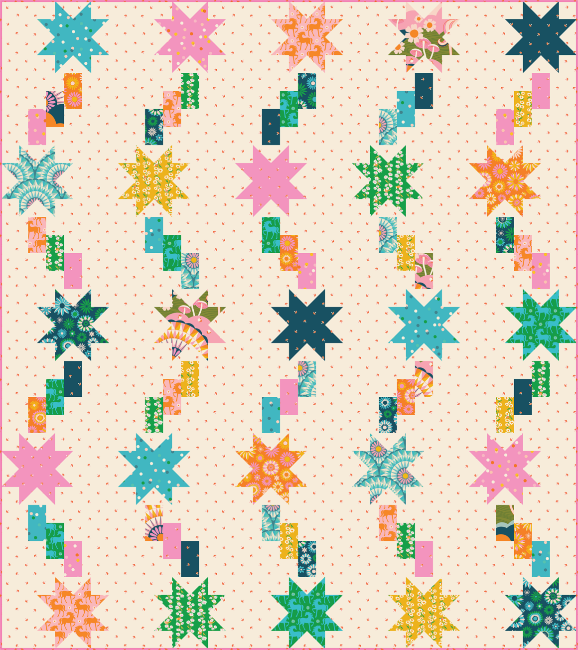 Fairy Dust Quilt - PDF Pattern - Modernly Morgan