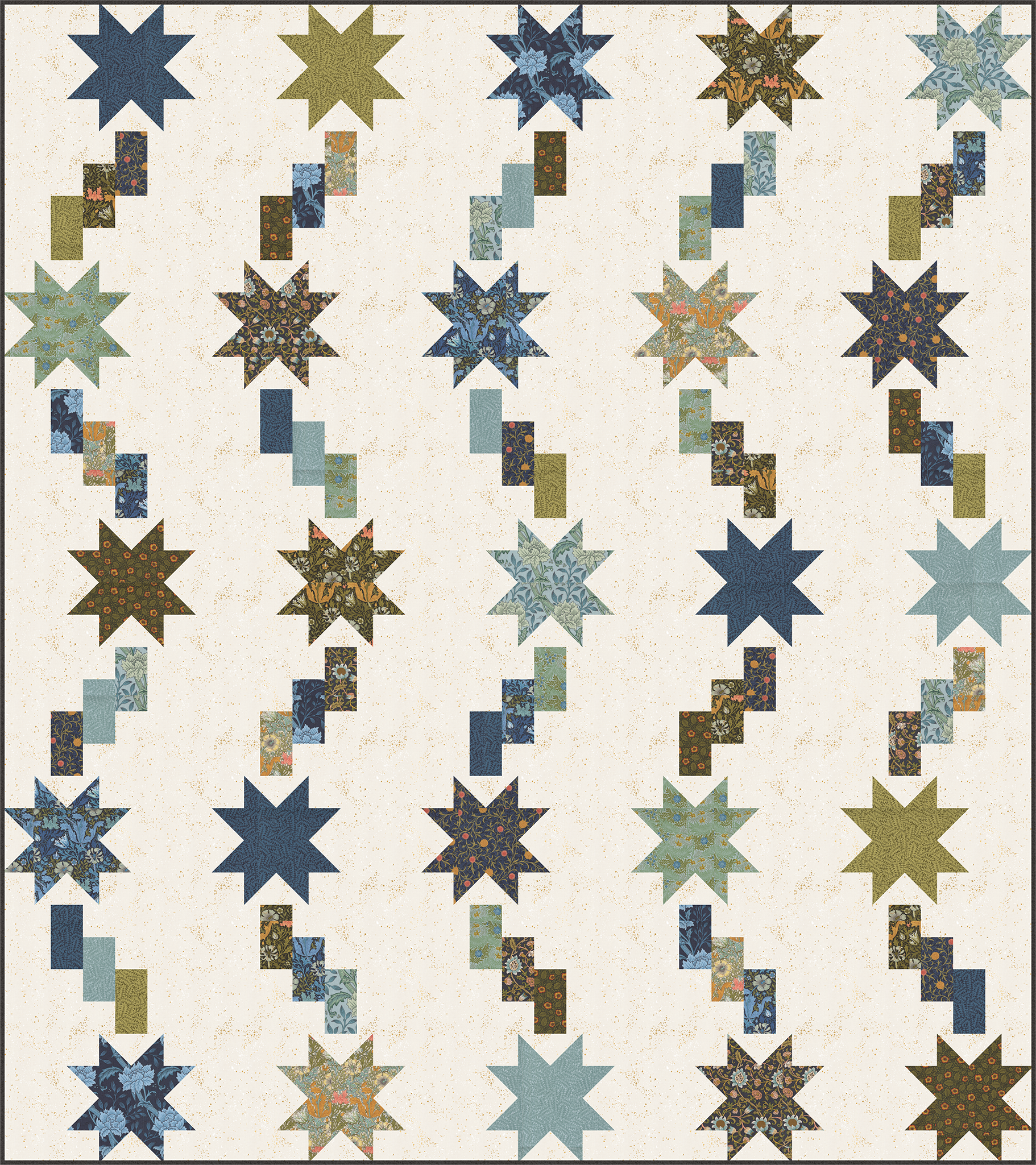 Fairy Dust Quilt Pattern - Modernly Morgan