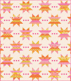 Spaced Out Quilt Pattern - Modernly Morgan - Fat Quarter Friendly