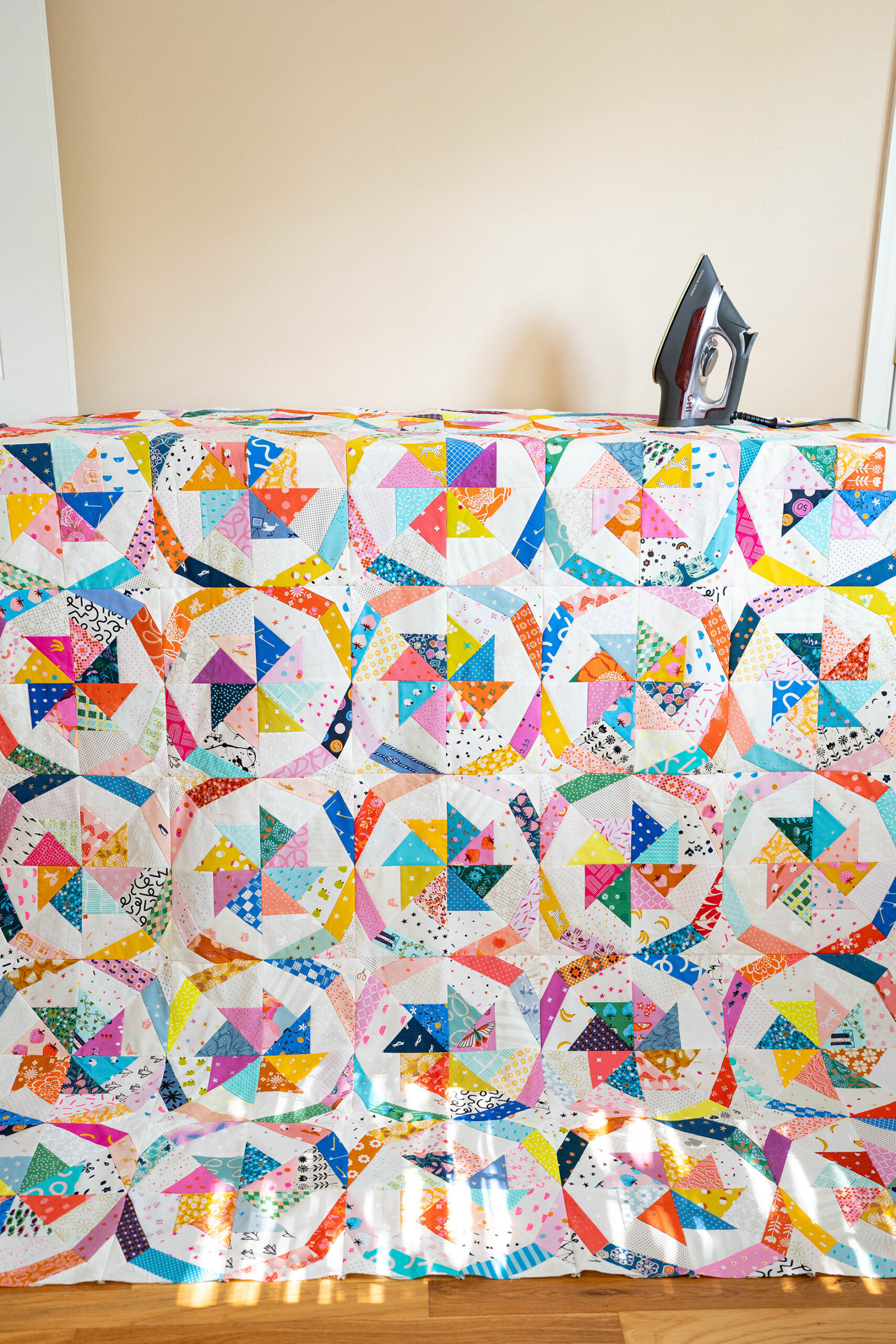 Free Lucky Spin Quilt Pattern FPP