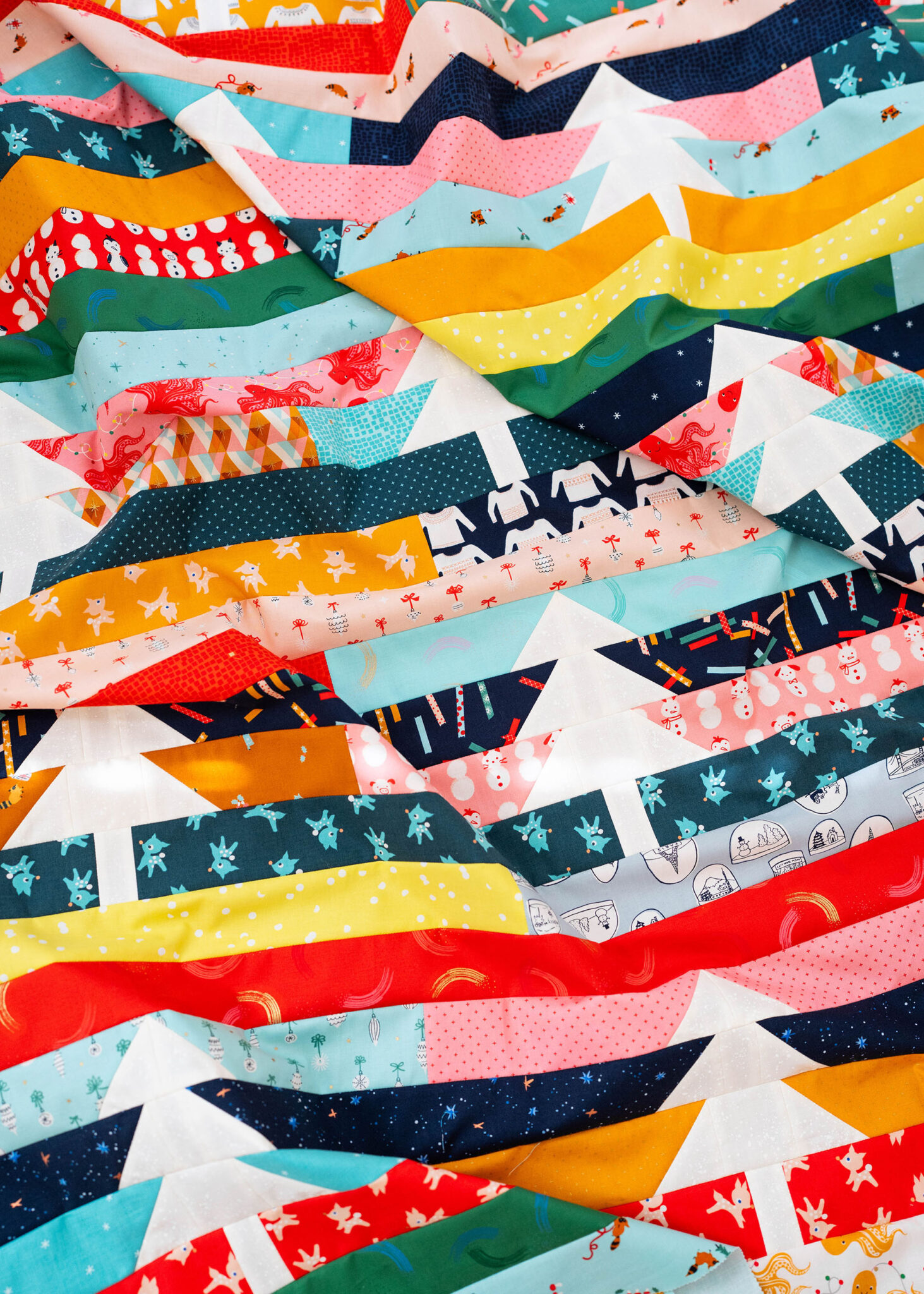 Jelly Trees Quilt - PDF Pattern - Modernly Morgan