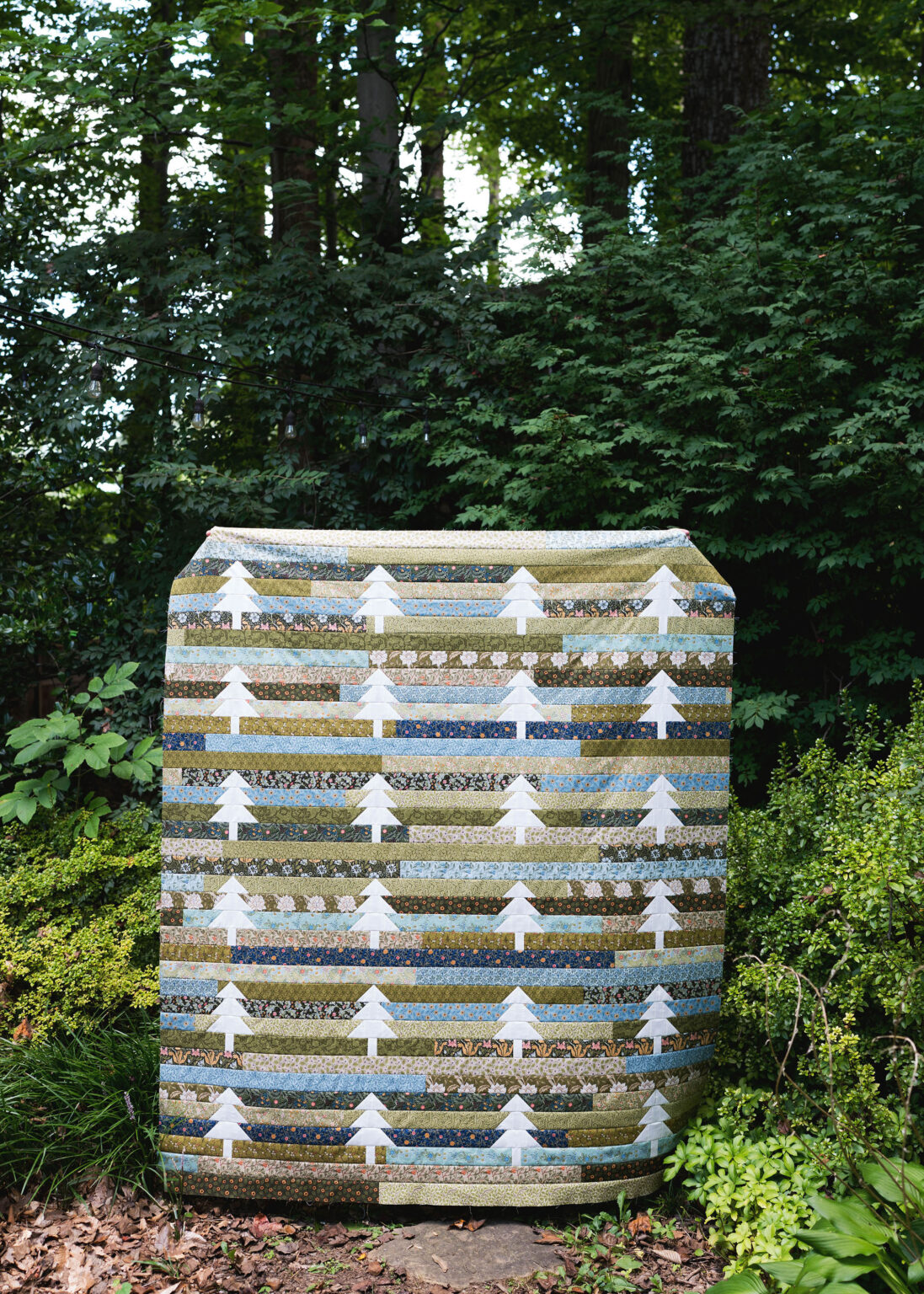 Jelly Trees Quilt Pattern - Modernly Morgan