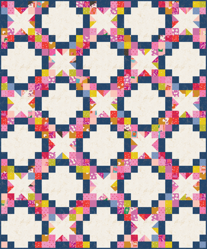Irish Stars Quilt - PDF Pattern - Modernly Morgan